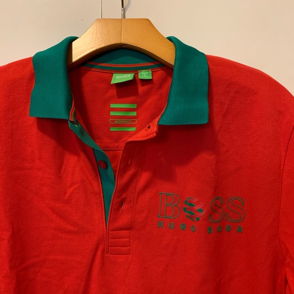 Hugo Boss | Shirts | Hugo Boss Soccer World Cup Polo Size Medium | Poshmark
